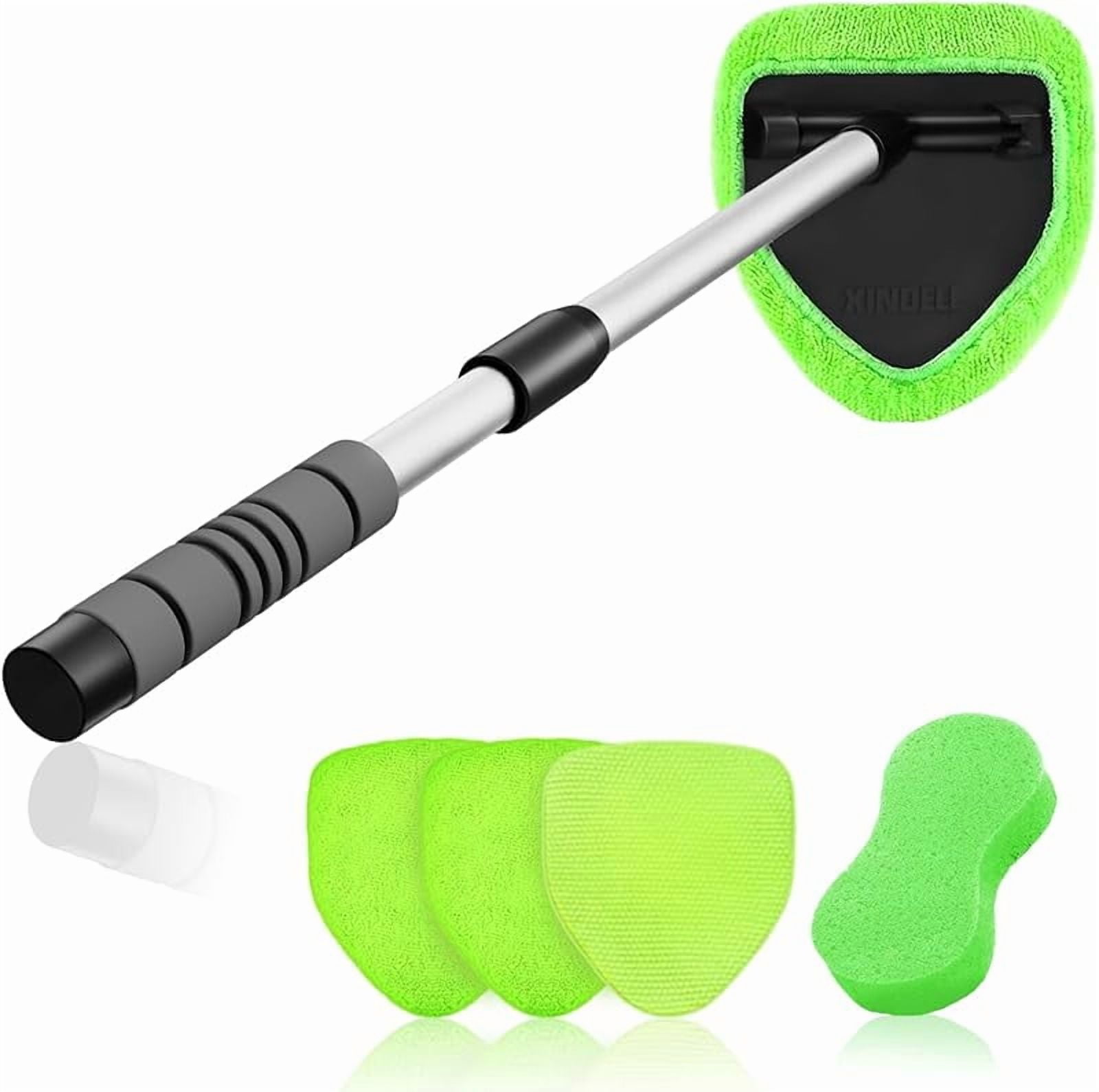 XINDELL Windshield Cleaner Tool – Car Interior Window Cleaning Kit with ...