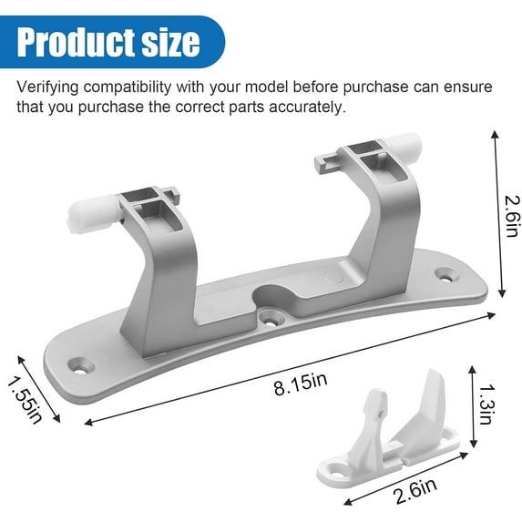 XINDUO-134550800 Washer Door Latch Washing Machine Door Hinge Bushing ...