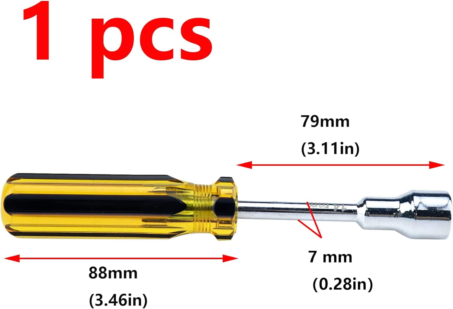 XINDUO-14 mm Socket Wrench Screwdriver, High-carbon Steel Hex Nut ...
