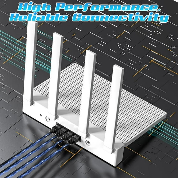 XINDUO-200FT Cat6 Ethernet Cable, Cat 6 Patch Cable, Cat6 Internet ...