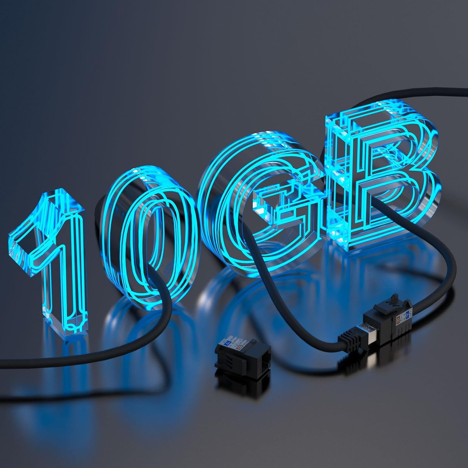 XINDUO-25-Pack Cat6 Keystone Jacks with Punch Down Stand, Slim Profile ...