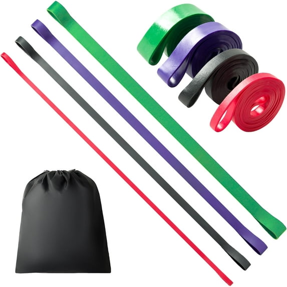 XINDUO-4-Level Resistance Bands Set for Pull Up Assistance, Home Gym ...