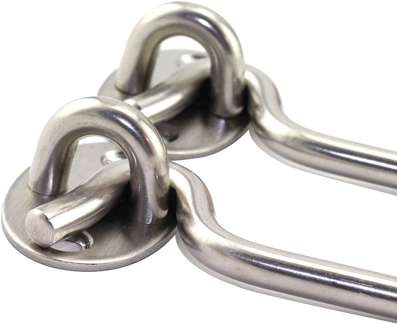 XINDUO-6 Inch Cabin Hook Eye Latch Wind-Proof Lock Shed Stainless Steel ...