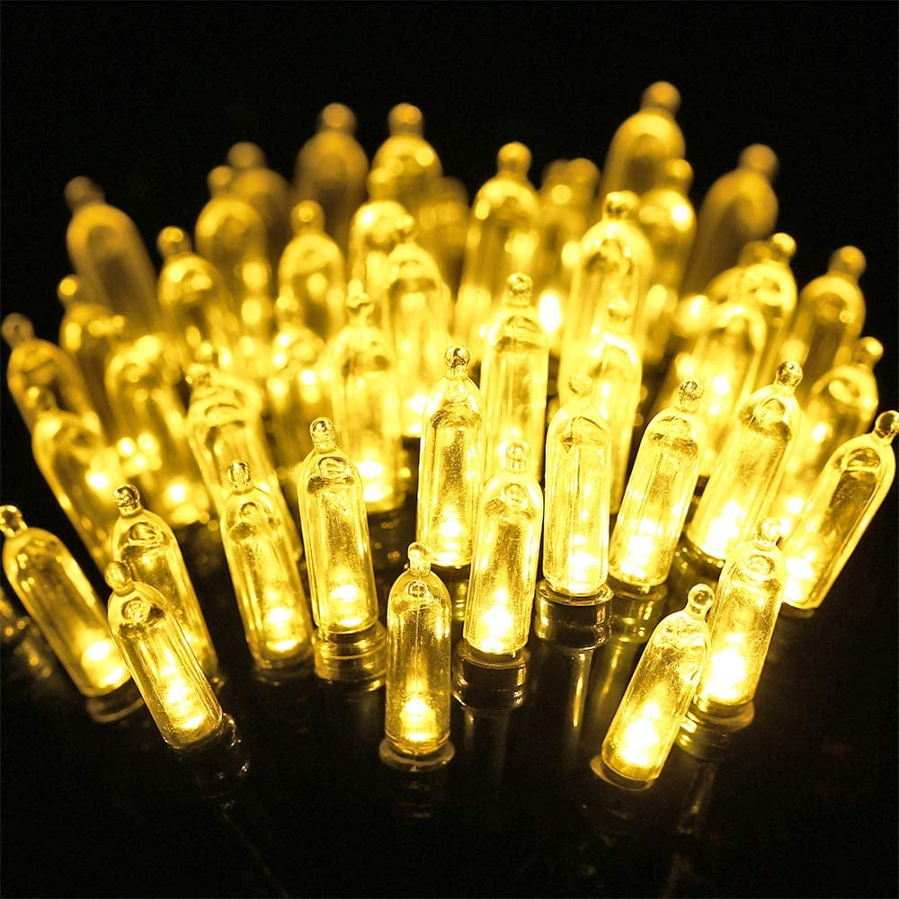 XINDUO-Battery Christmas Lights, 33ft 100 LED Christmas Lights ...