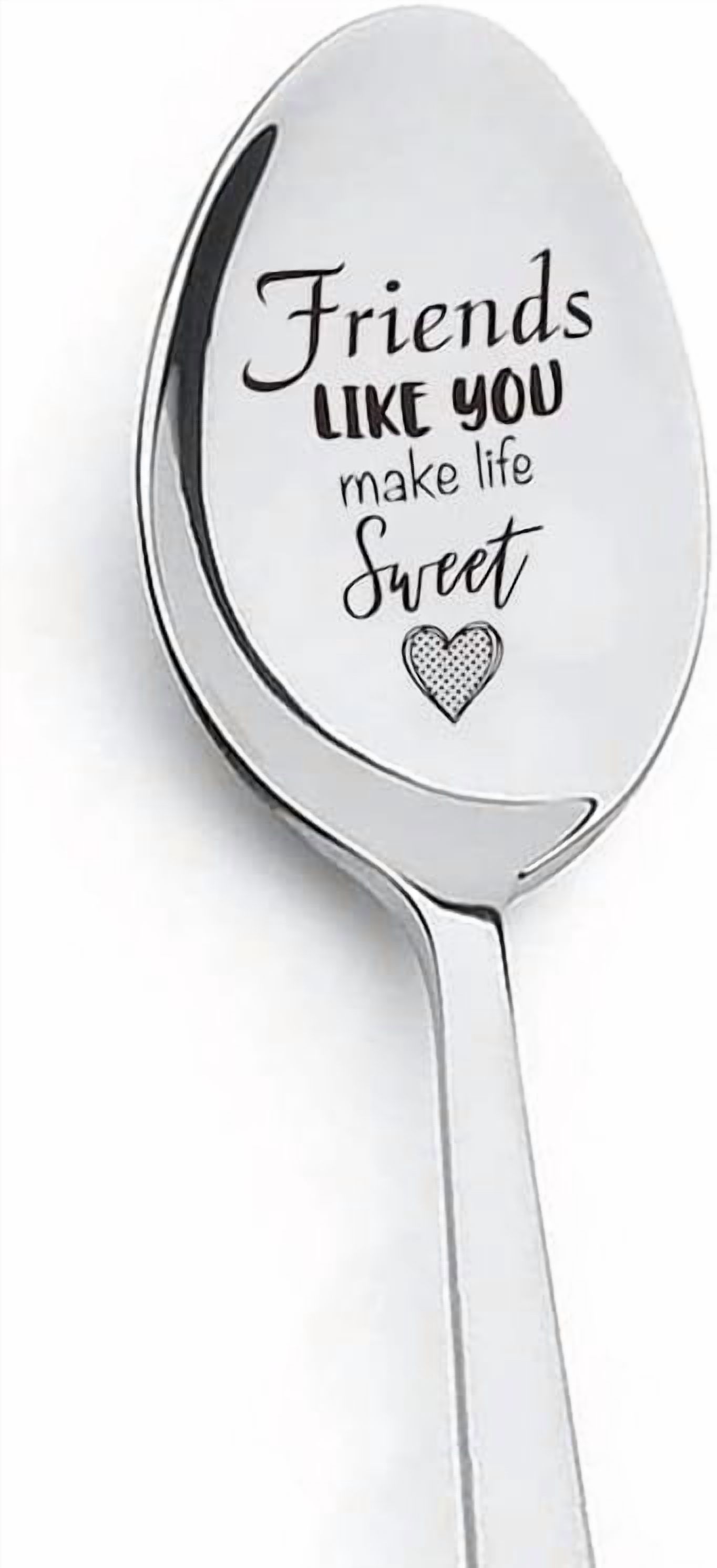 XINDUO-Best Friend Friendship Gifts Spoons for Women Friends Like You ...