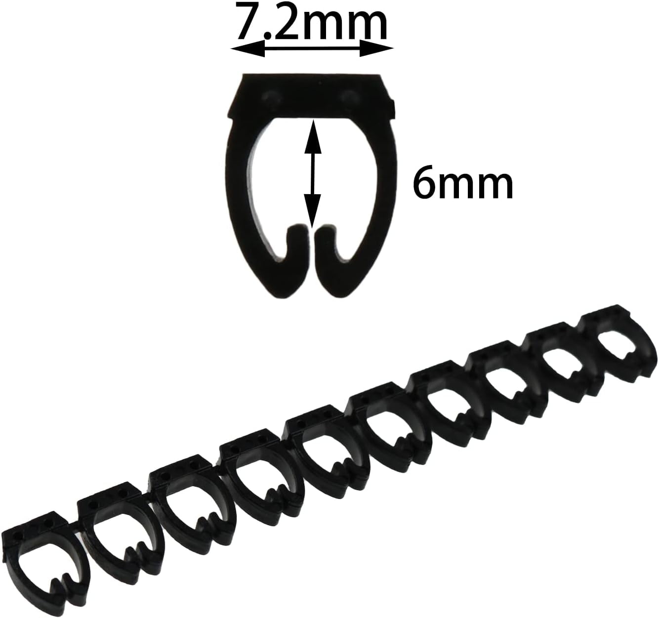 XINDUO-C-Type Marker 1Set 6SQMM Colourful Number Tag Label for 6-10mm ...