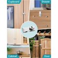 XINDUO-Combination Cabinet Door Lock, Gate Latch Lock with Code ...