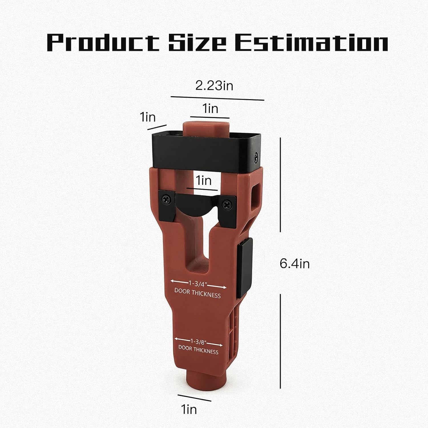 XINDUO-Door Latch Mortise Tool, Door Latch Installation Kit, Door Lock ...