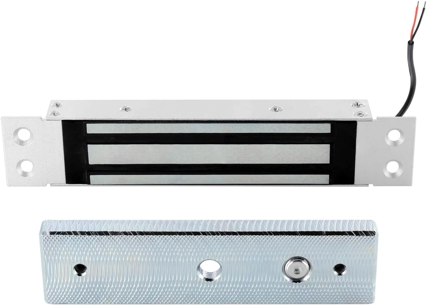 XINDUO-Electromagnet Flush Mount 180KG 350LBS Holding Force Embed Electric Magnetic Door Lock ...