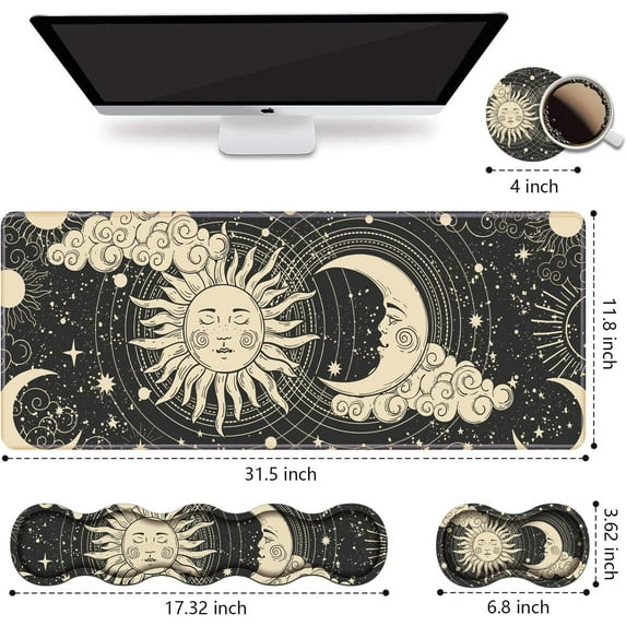 XINDUO-Ergonomic Keyboard Wrist Rest and Mouse Pad Wrist Rest Set ...