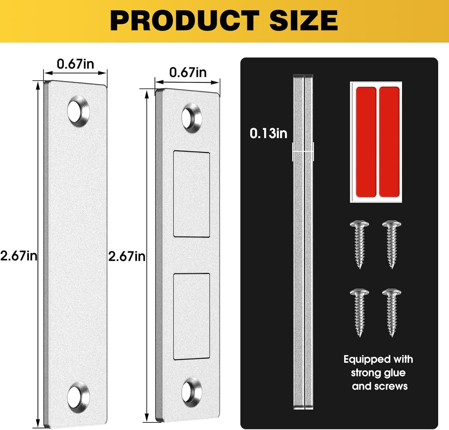 XINDUO-Magnetic Door Catch,Cabinet Door Magnetic Catch,Magnets Door ...