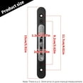 XINDUO-Patio Sliding Door Handle Set with Mortise Lock and Key Cylinder ...