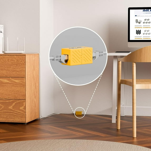 XINDUO-RJ45 Coupler Ethernet Connector, Female to Female RJ45 Connector ...