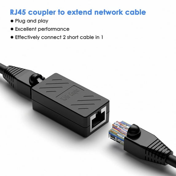 XINDUO-RJ45 Coupler, Ethernet Extender Female to Female Ethernet ...