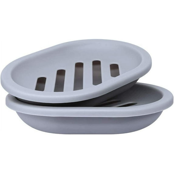 XINDUO-Soap Dish with Water Drainage Design for Drying and Saving Soap ...