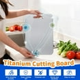XINDUO-Titanium Cutting Board - 100% Pure Titanium Chopping Board for ...