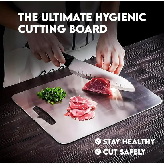 XINDUO-Titanium Cutting Board, 100% Pure Titanium Cutting Boards for ...