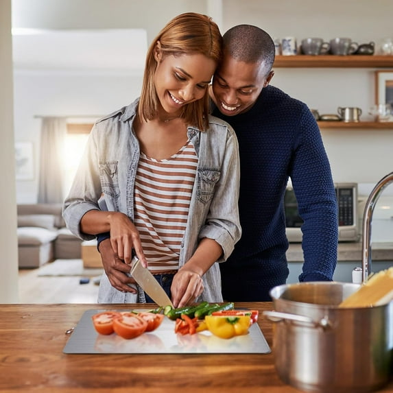 XINDUO-Titanium Cutting Board, 100% Pure Titanium Cutting Boards for ...