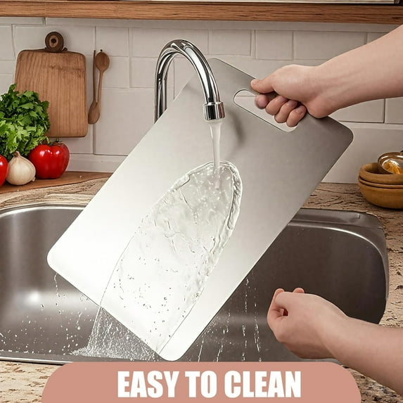 XINDUO-Titanium Cutting Board, Pure Titanium Cutting Boards for Kitchen ...