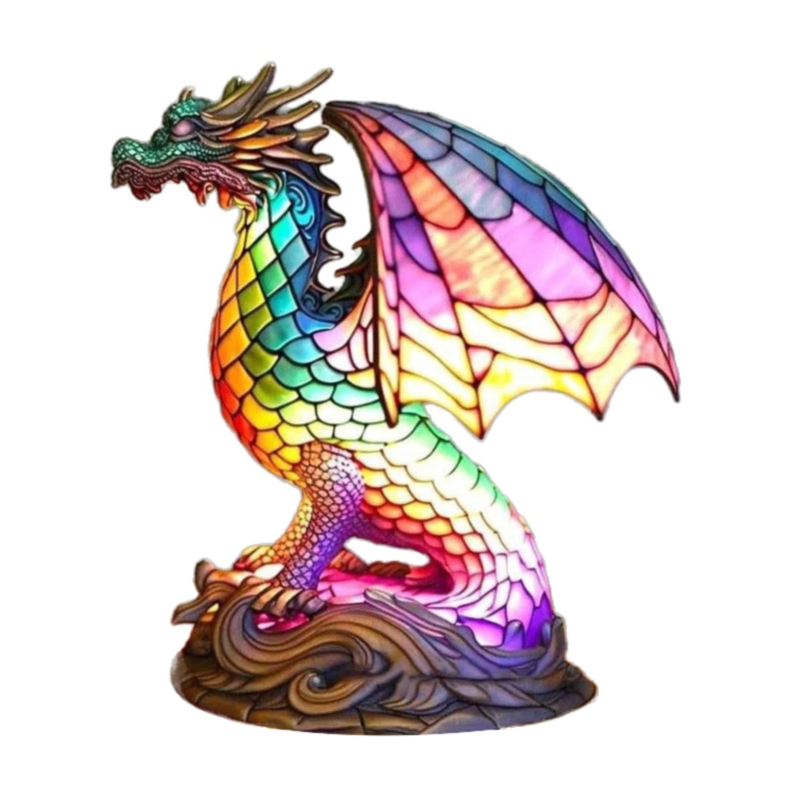 XINGLAN Clearance! Desktop Ornament,New Magical Animals Led Bull ...