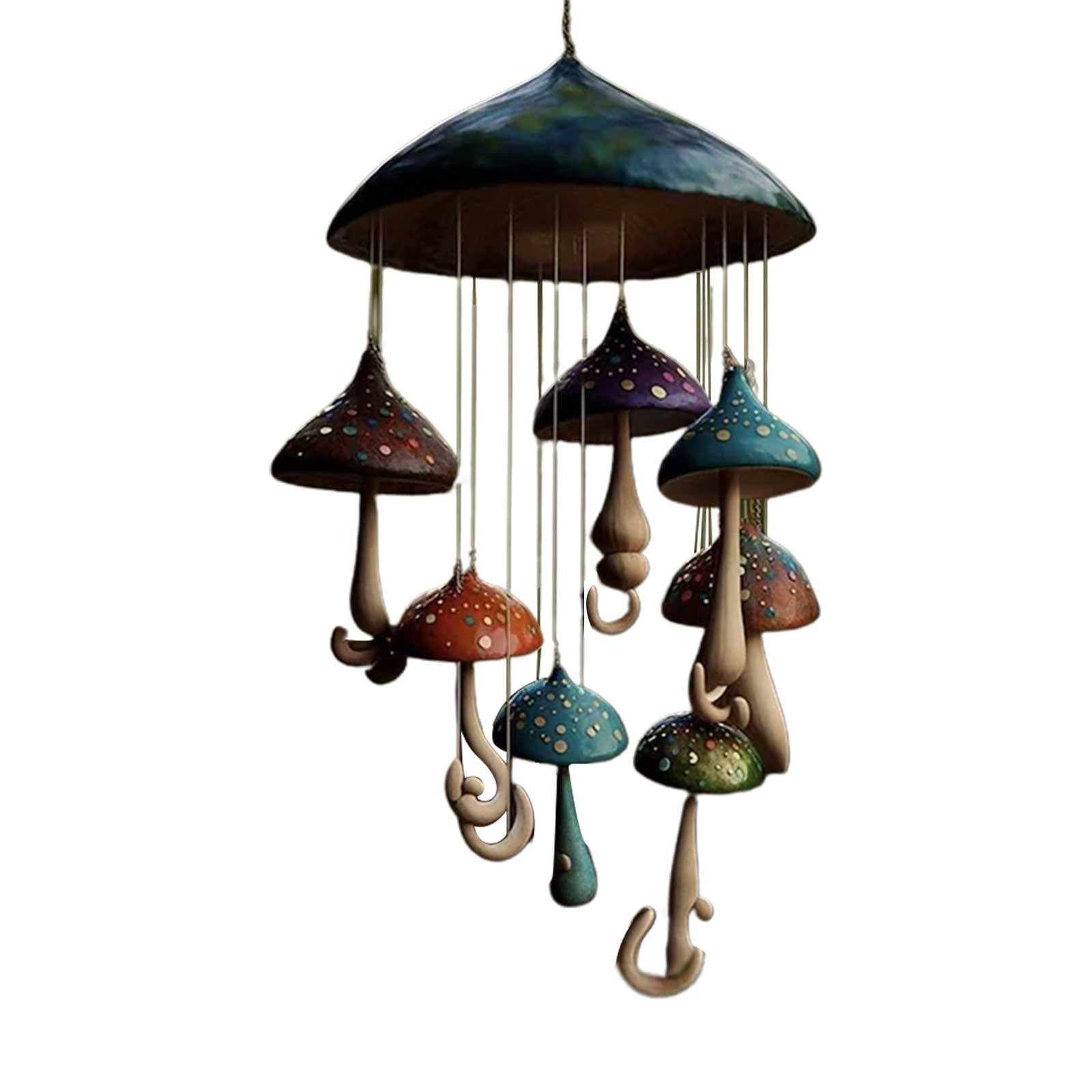 XINGLAN Promotion! Wind Chimes Fish Mushroom wind chime B roll mushroom ... XINGLAN Promotion! Wind Chimes Fish Mushroom wind chime B roll mushroom ...