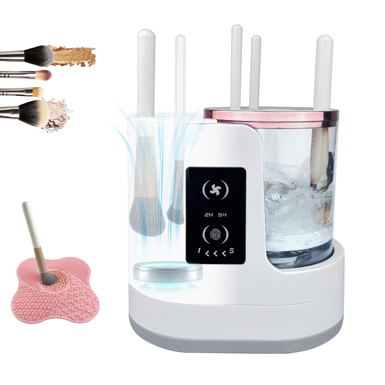 XINGSE Electric Makeup Brush KEF16 Cleaner and Dryer,3 in 1 Efficient ...
