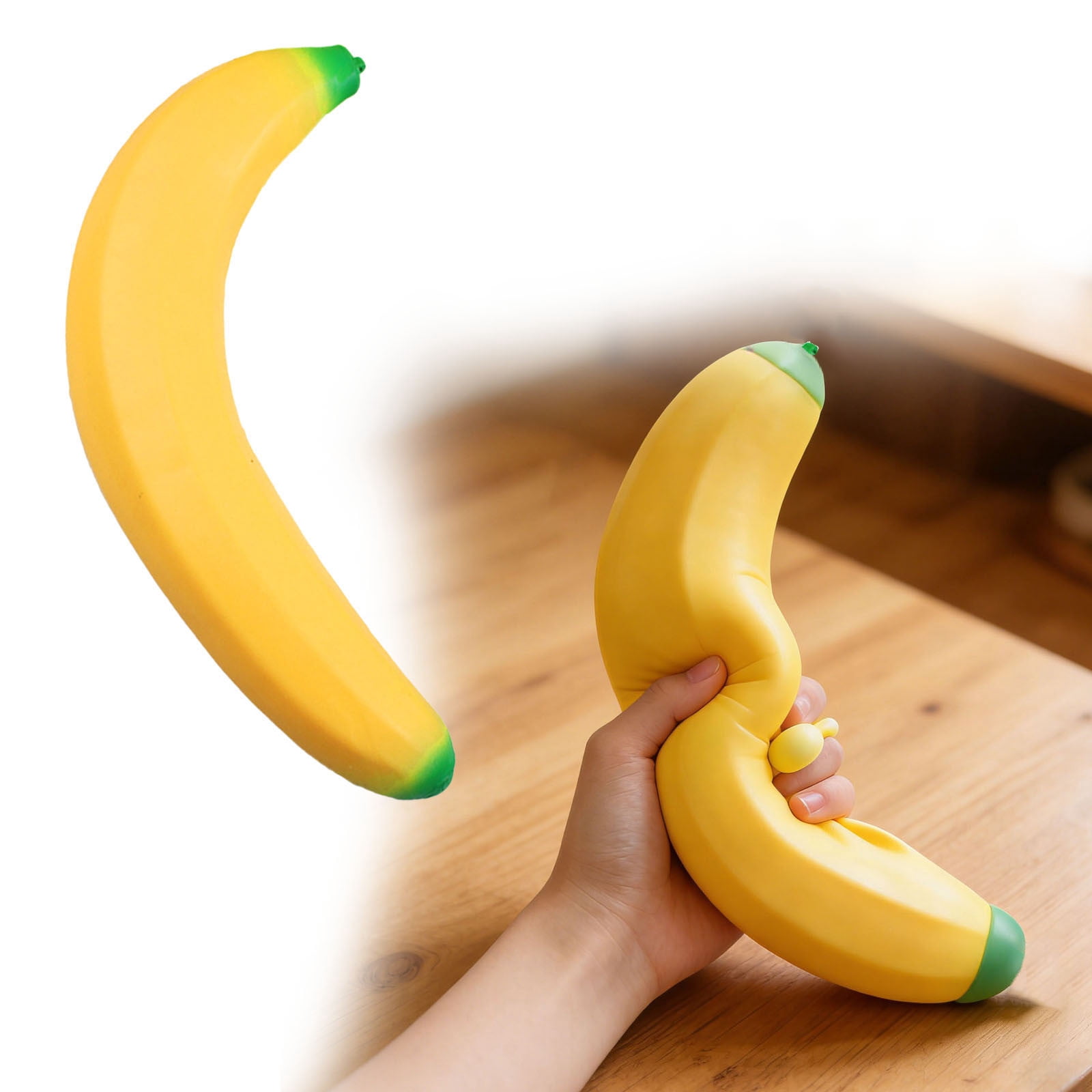 XINGXIANG Banana Squishies Fidget Toys,2026 Giant 17in Banana Squishy ...