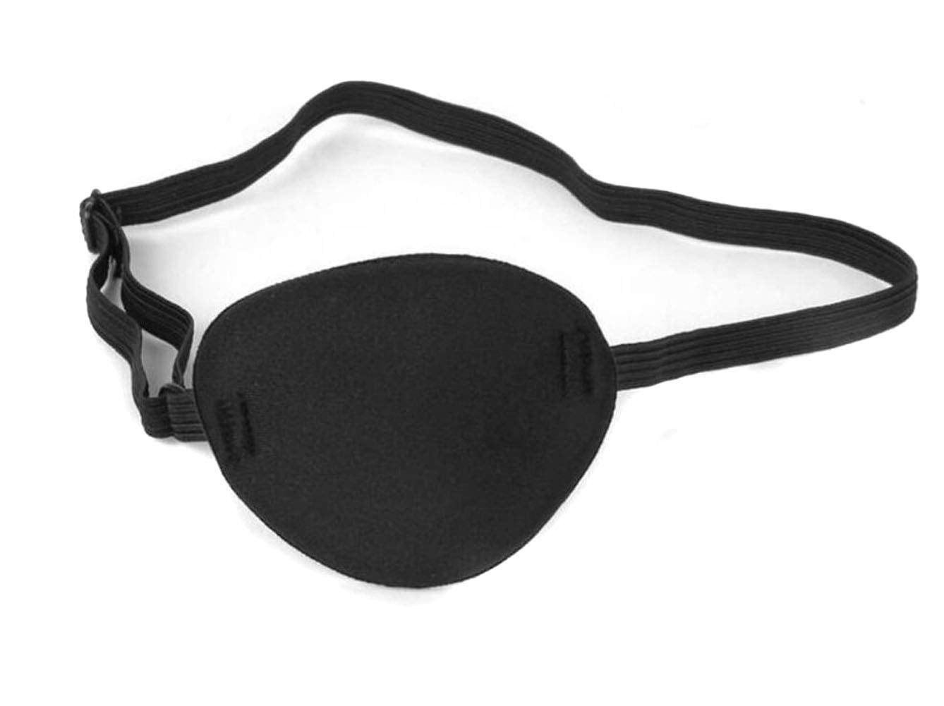 XINGZI Black Eyepatch-Soft Comfortable Adjustable Concave Shape Black ...