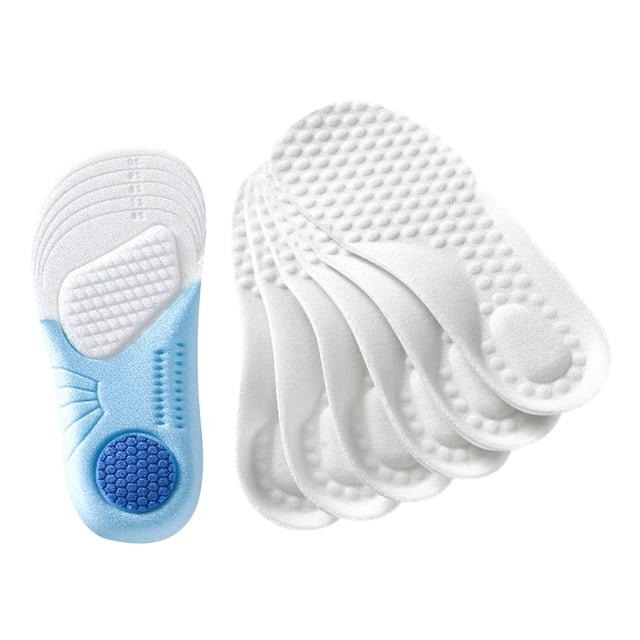 XINIFOOT 3 Pairs Shoe Insoles for Kids, Memory Foam Sport Shoe Inserts ...