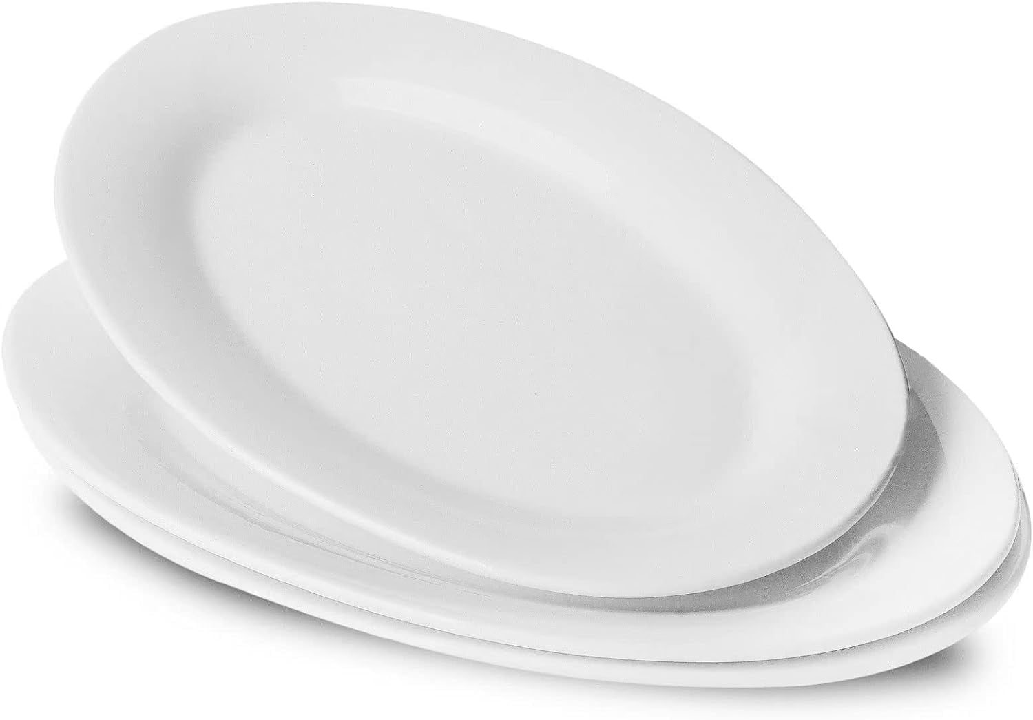 XINLTC Ceramic Serving Platters Set of 3, 12 Inch Oval Porcelain Plates ...