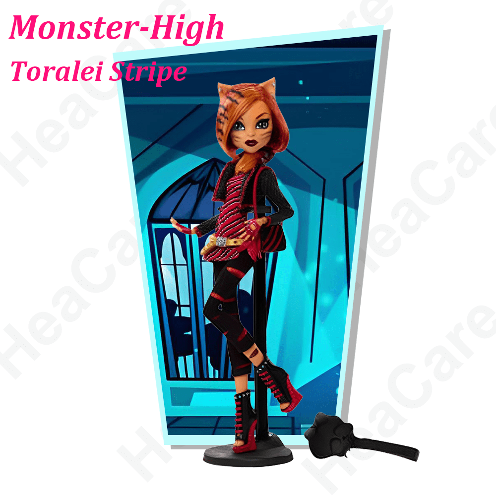 XINQITE Anime Monster Figures Bundle Poseable Monster Toralei Stripe ...