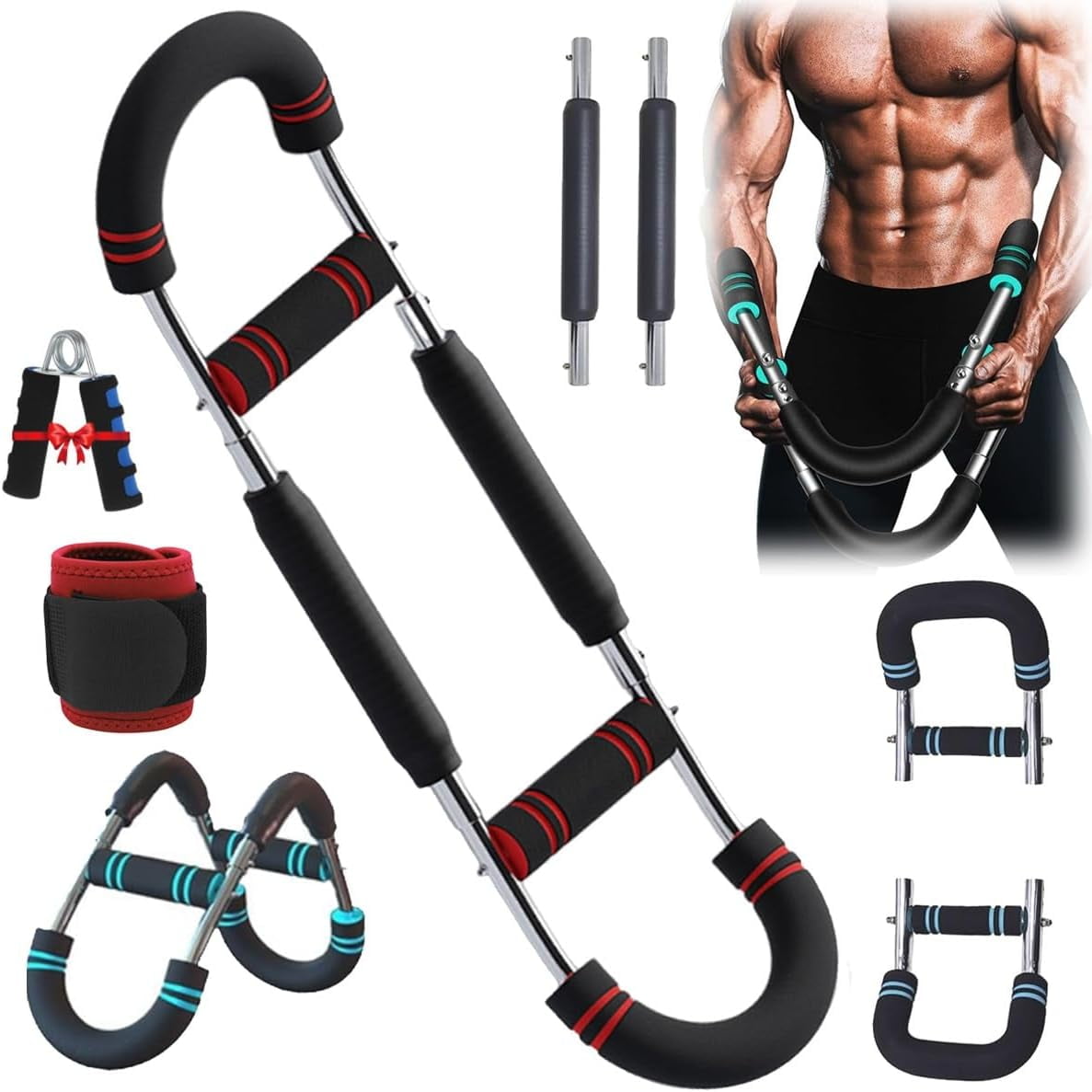 XINQITE Saker Twister Arm Trainer, Adjustable Forearm Strengthener ...