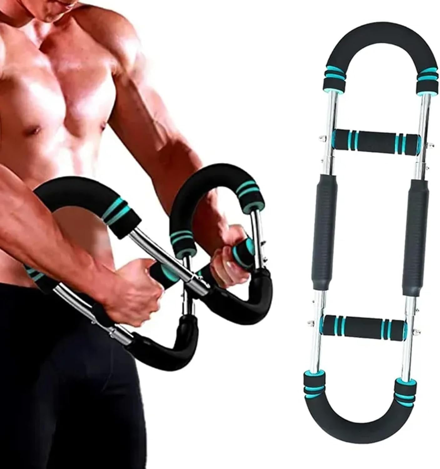 XINQITE Saker Twister Arm Trainer, Adjustable Twister Arm Trainer, Chest Expander Workout ...