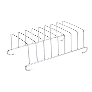 AURIGATE Rib Rack for Smoking - BBQ Rib Rack Gas Charcoal Smoker ...
