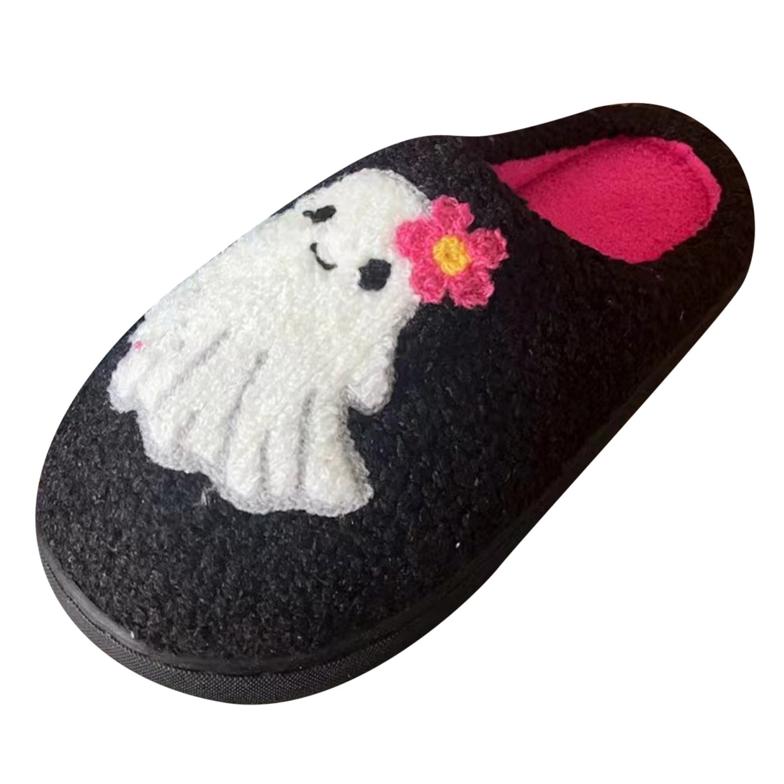 adviicd Slippers for Men Halloween Spooky Pumpkin Slippers for Women ...