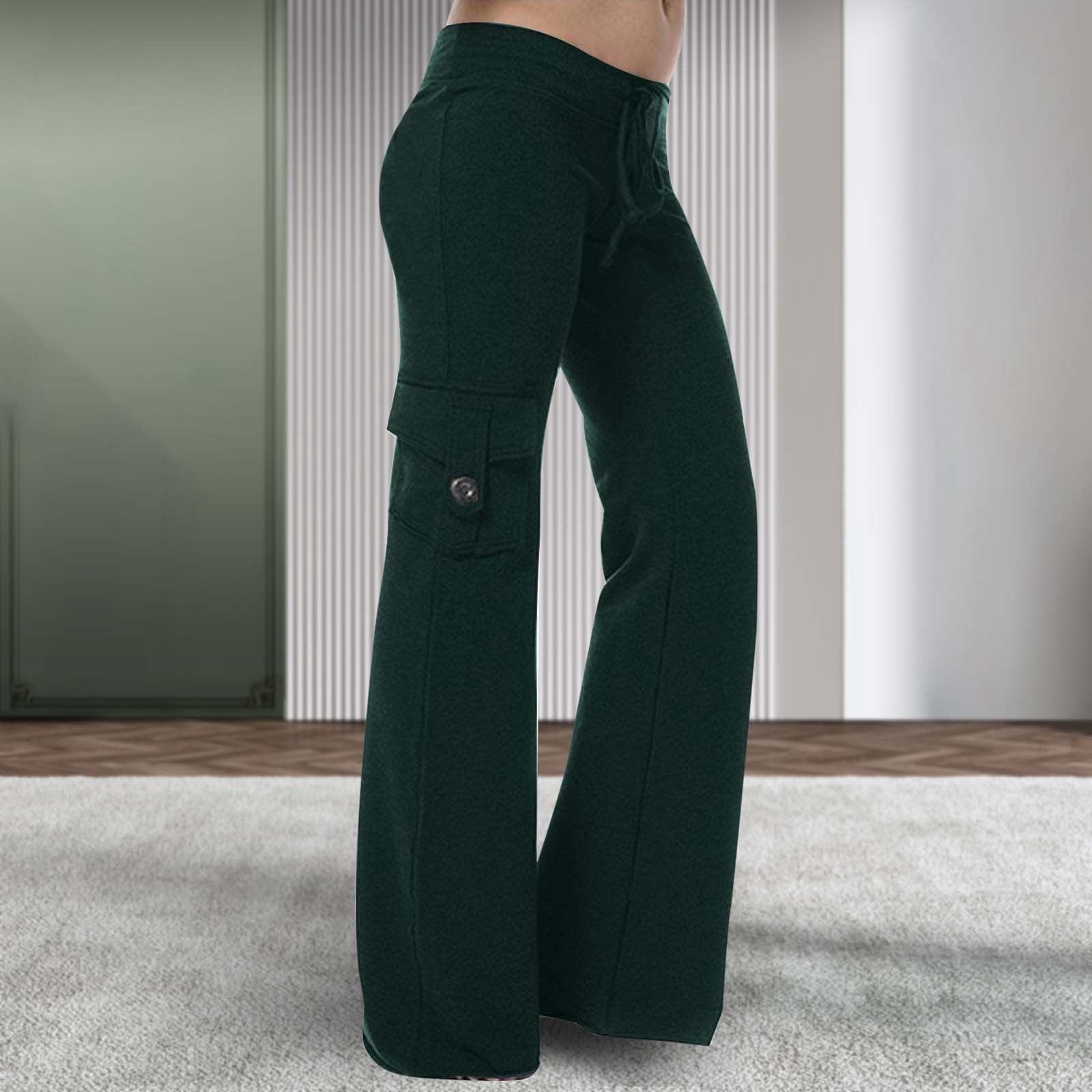 XINXIAOO Pants for Women Business Casual Outfits for Women Green Work ...