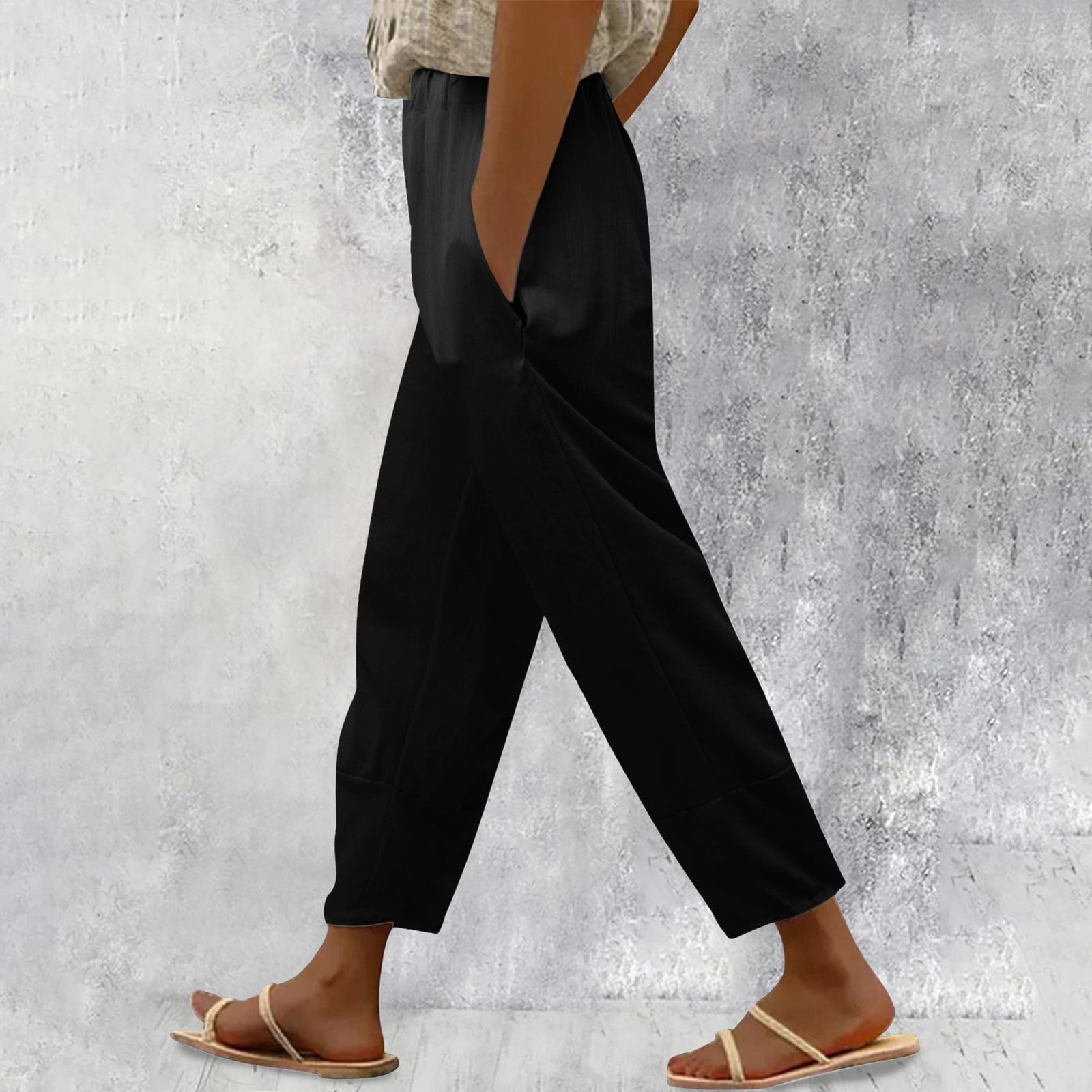 XINXIAOO Womens Trousers Business Casual Outfits for Women Black Yoga ...