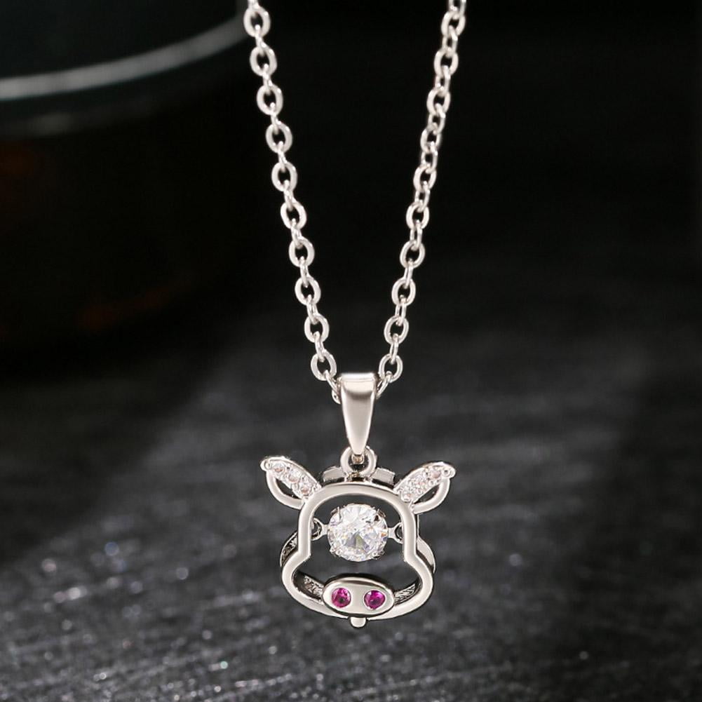 XINYUAN Necklace Twelve Zodiacs Spirit Necklace Titanium Steel Neck ...