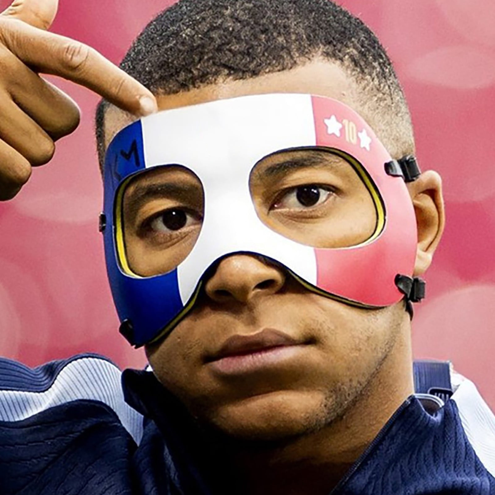 XINYUNNXIN Adult Kids Face Guard Face Guard Makeup Dance Men And Women Kids Half Face Simulation ...