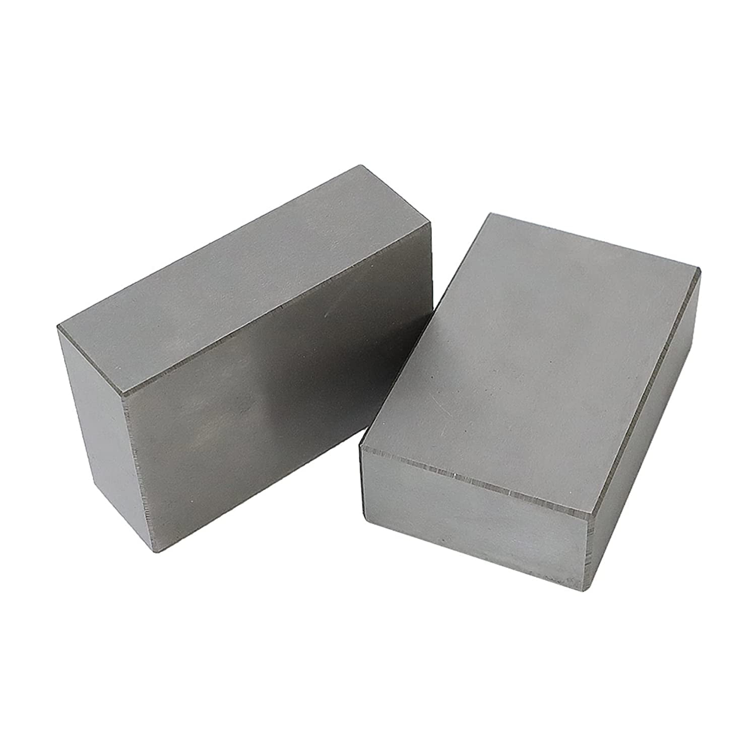 XIOP 1 x 2 x 3 Inch Blocks No Holes Matched Pair Hardened Steel Plain ...