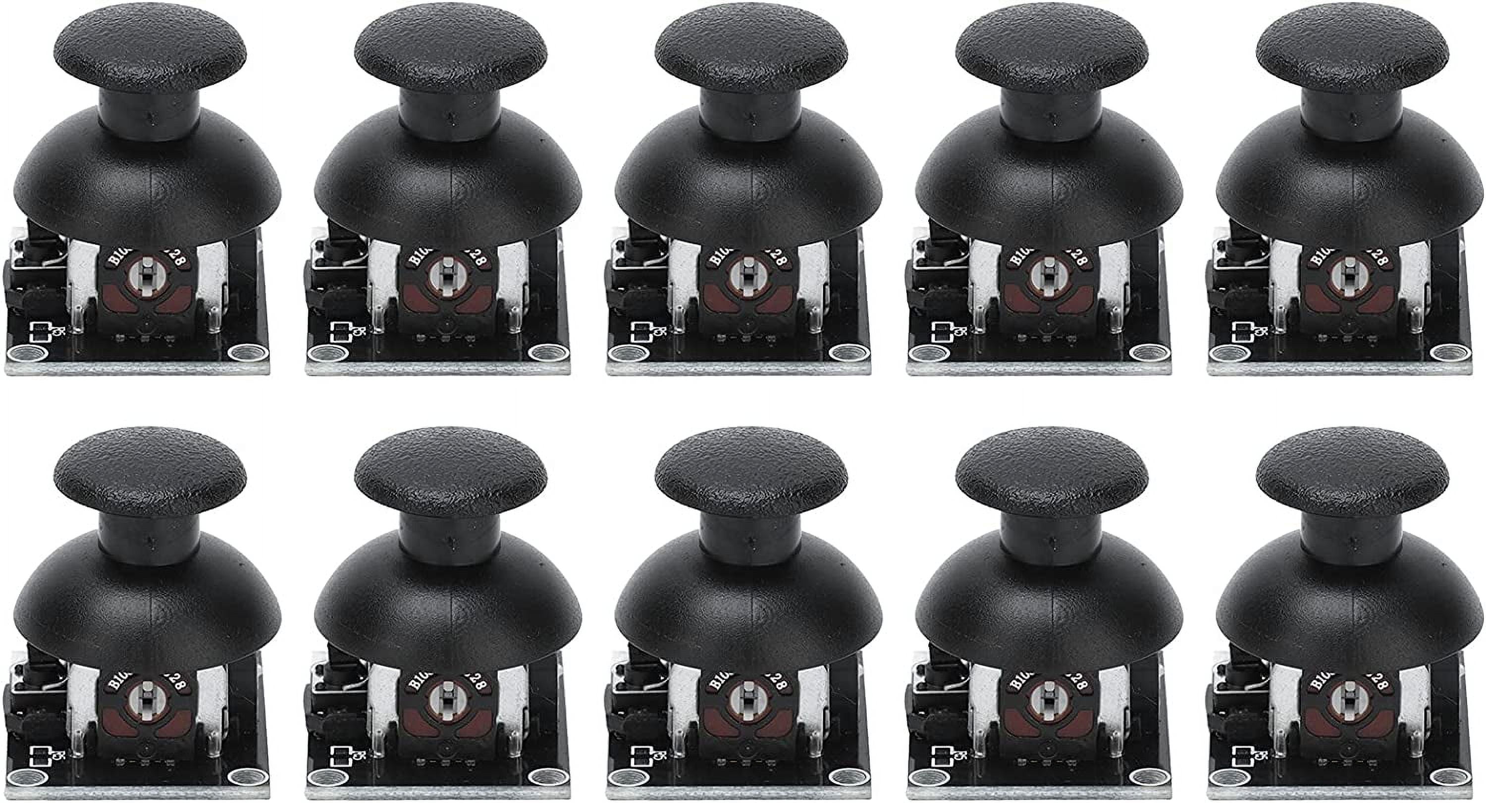 Xiop 10pcs Joystick Sensor Joystick Module Game Controller Module Joystick Controller Sensor