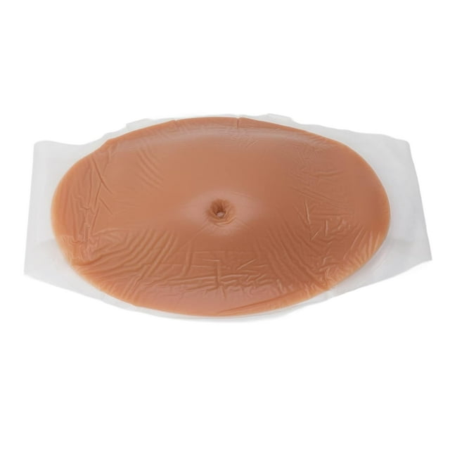 Xiop Artificial Pregnant Belly Hook Loop Closures Silicone Fake