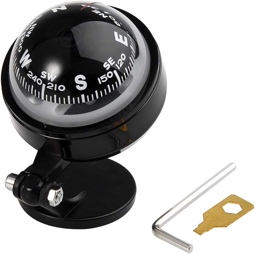 XIOP Car Compass,Car Dashboard Mount Navigation for COMPASS Ball ...