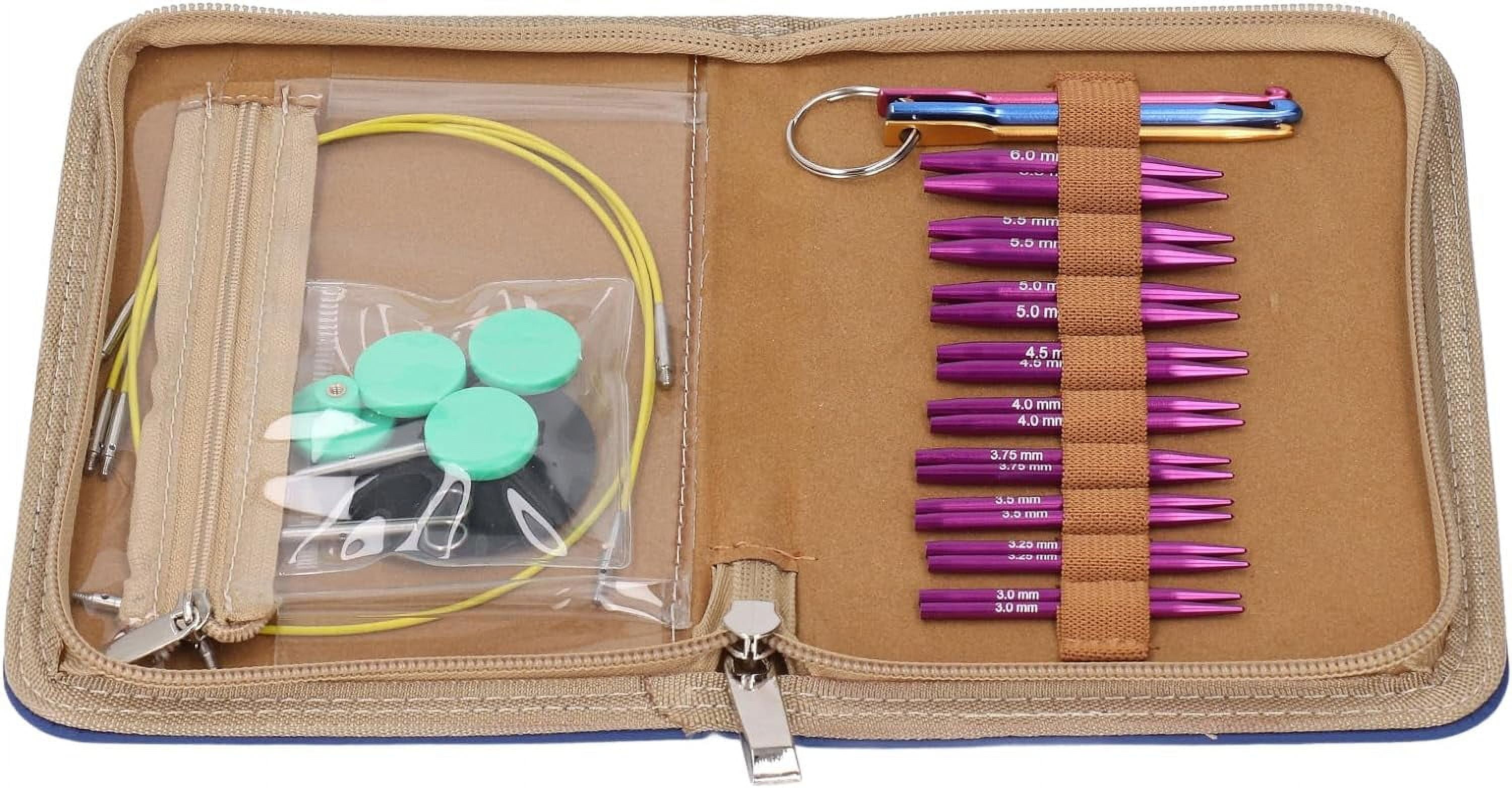 XIOP Circular Knitting Needles Set, 9 Size Multifunctional Ergonomic ...