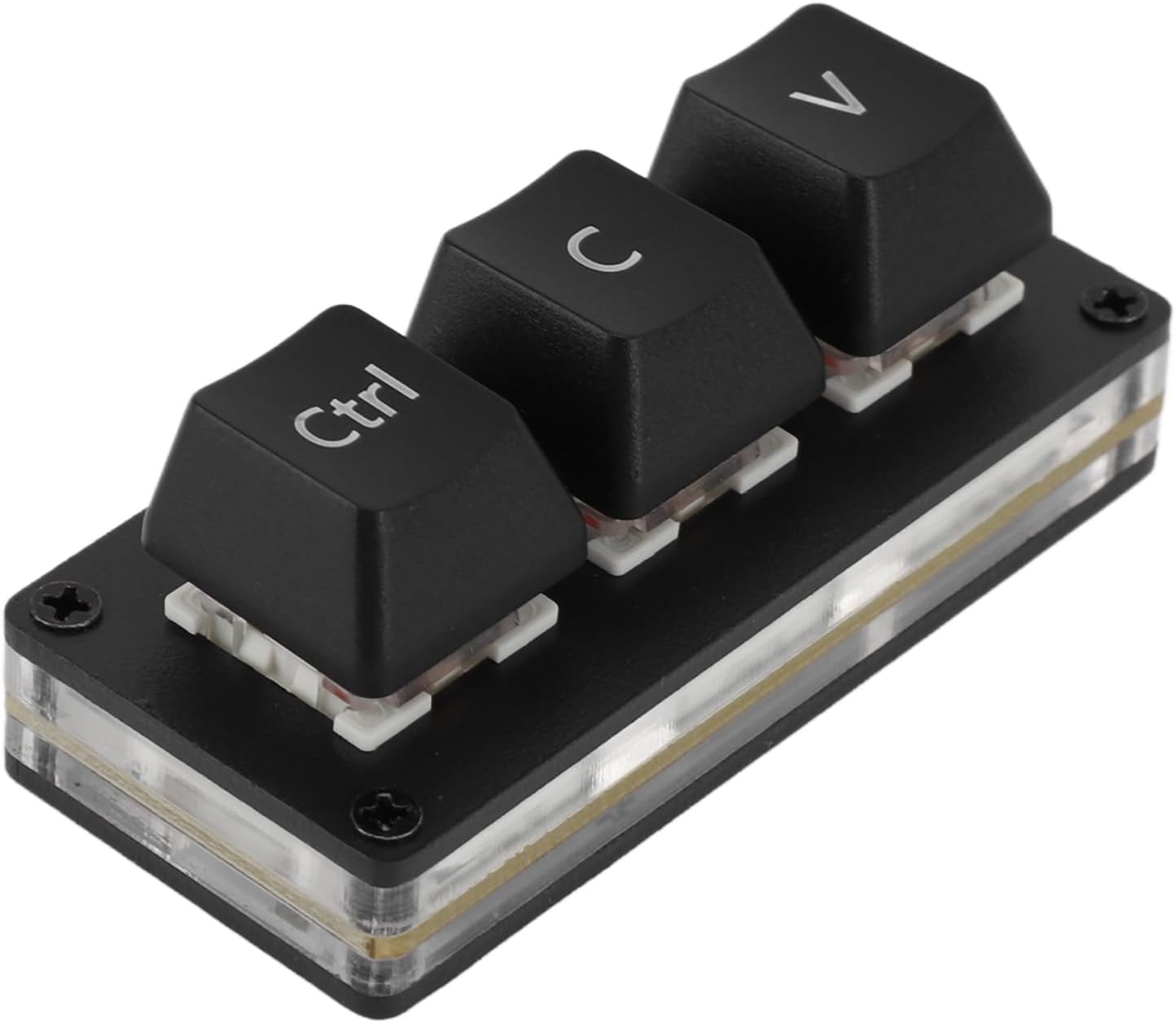 Xiop Diy Customizable Hot Swappable Mini Keypad With Rgb Backlight