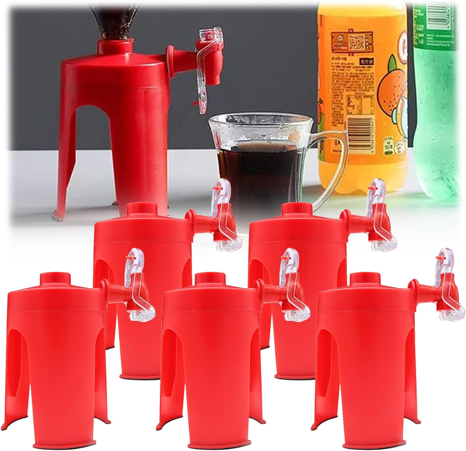 XIOP Hand Pressure Carbonated Beverage Dispenser,Soda Dispenser ...