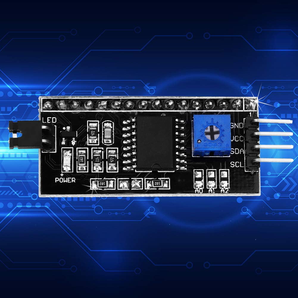 Xiop I2c Interface Lcd Adapter Lcd1602 Adapter Module Lcd1602 Adapter Board Iic I2c Interface 5v 3072
