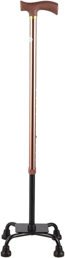 XIOP Telescopic Walking Cane for Women and Men, Small Base Quad Cane ...