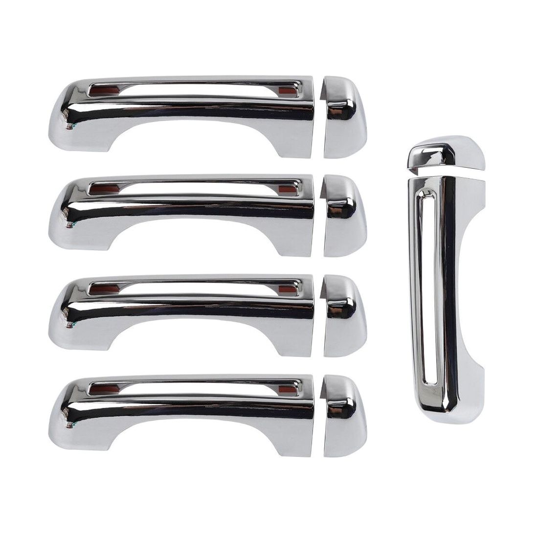 XIOUMAAN Exterior Tailgate & 4 Car Door Handle Cover Trim Accessories ...