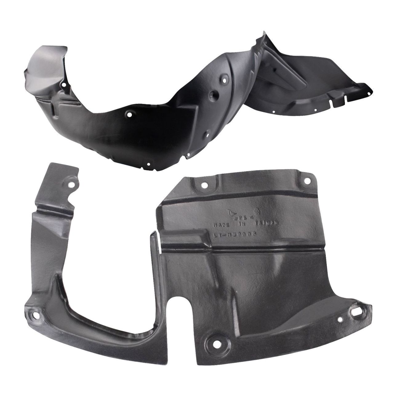 XIOUMAAN Inner Wheel Liner Set 2 Piece for Mazda 6 2009-2013 - Walmart.com